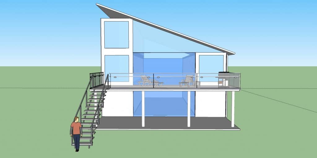 2880sqft Contemporary Container Home Design - Off Grid World