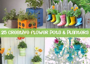 25 Wonderfully Creative Flower Pots & Planters! - Off Grid World