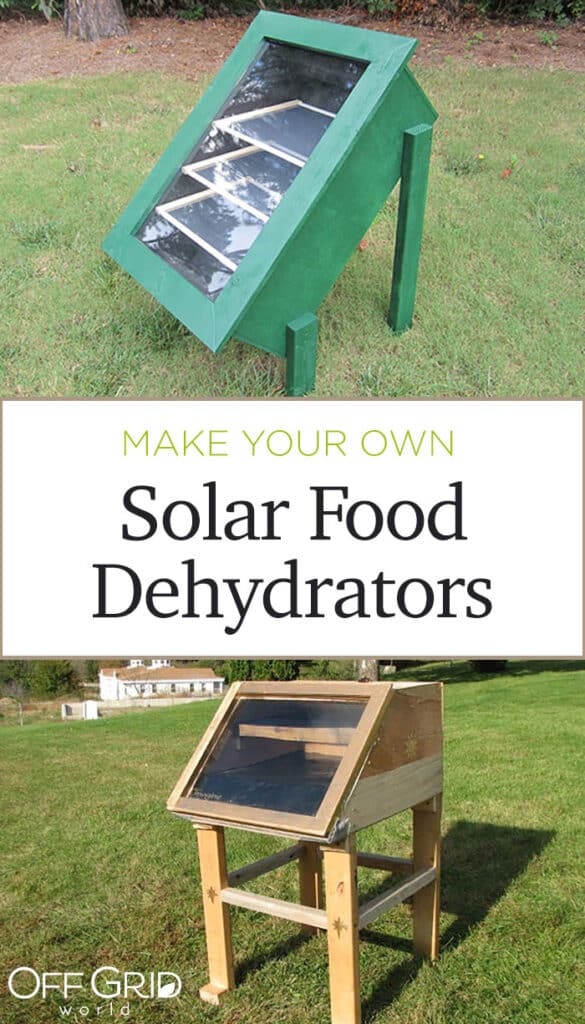 2 DIY Solar Dehydrators for Home Food Preservation - Off Grid World