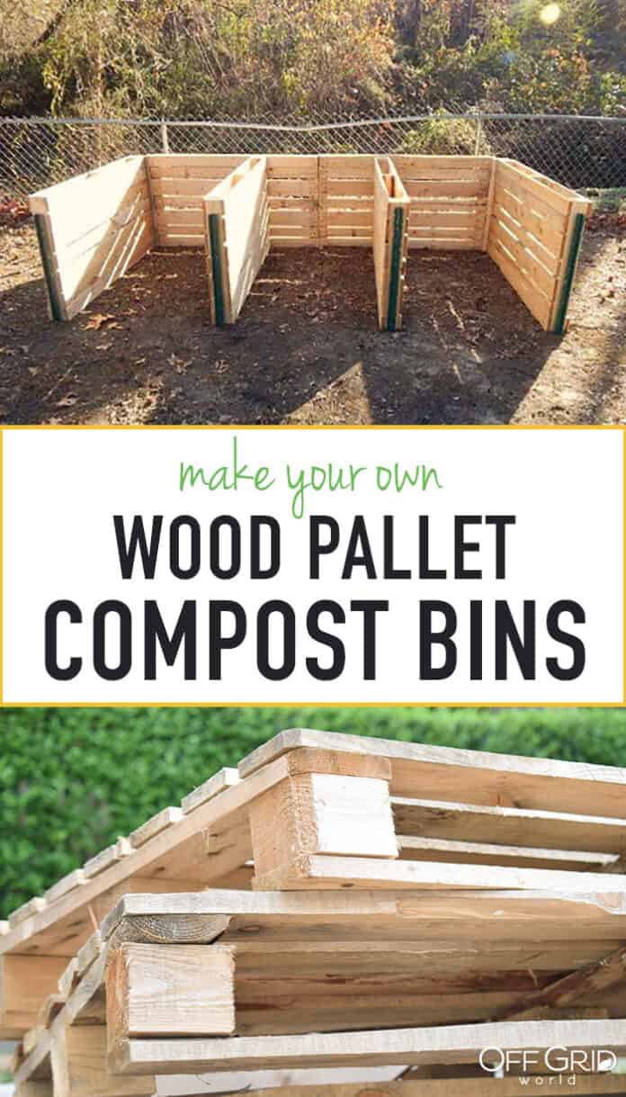 How to Build a 3-bin Compost System for FREE - Off Grid World