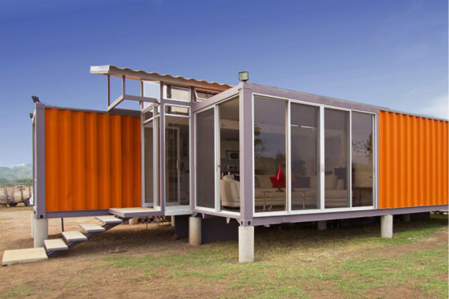 Sensational Home Built On A Budget With Discarded Shipping Containers ...