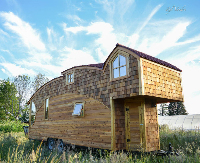 Moon Dragon Tiny House is Marvelously Unique - Off Grid World