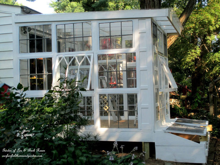 15 Fabulous Greenhouses Made From Old Windows - Off Grid World
