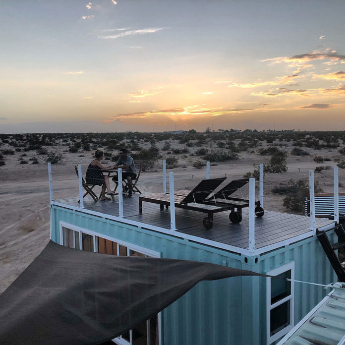Off Grid Shipping Container Home In California - Off Grid World