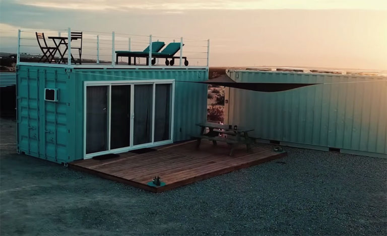Off Grid Shipping Container Home In California - Off Grid World