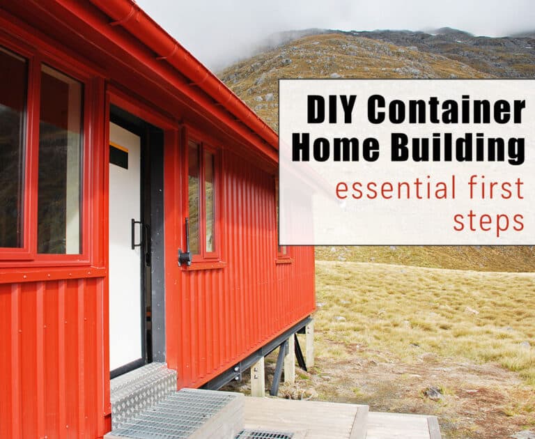 DIY Container Home Building: Essential First Steps - Off Grid World