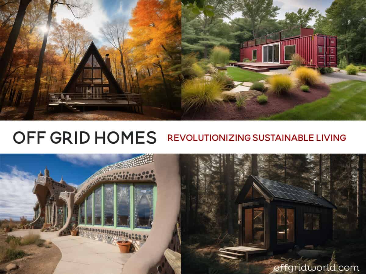Off Grid Homes: Revolutionizing Sustainable Living - Off Grid World