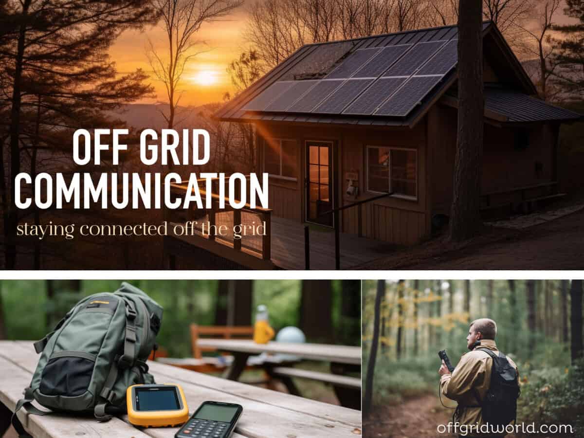 Off Grid Communication: Staying Connected Off the Grid - Off Grid World