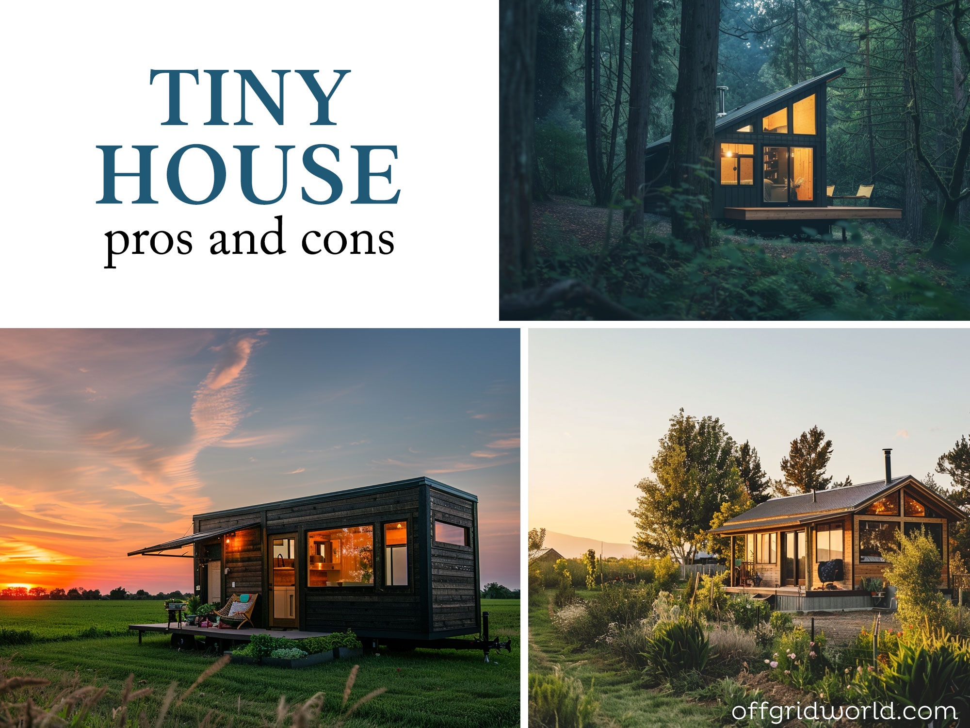 Tiny House Pros and Cons: A Compact Living Guide - Off Grid World