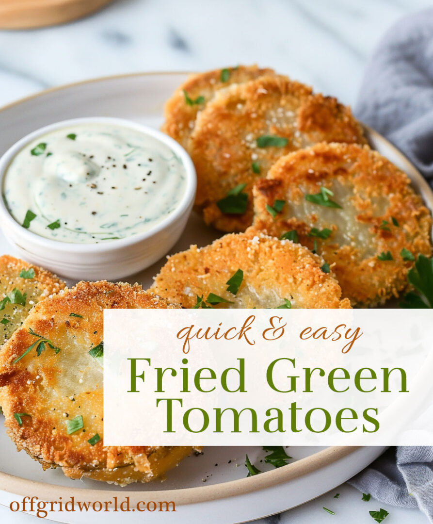Fried Green Tomatoes Recipe: A Southern Classic - Off Grid World